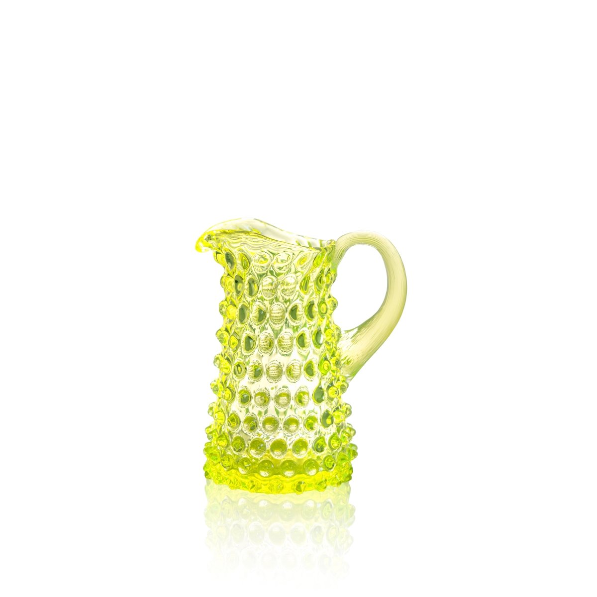 Neon Citrine Hobnail Small Pitcher | KLIMCHI