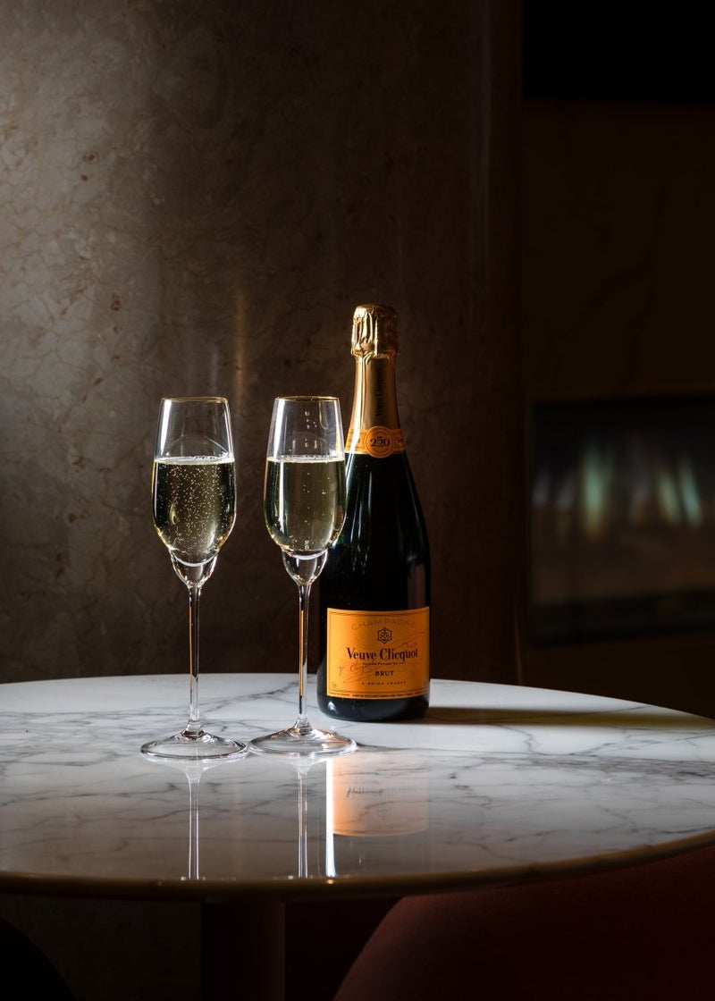 SHADOWS GOLDEN LUX Champagne Glass (Set of 2) | KLIMCHI